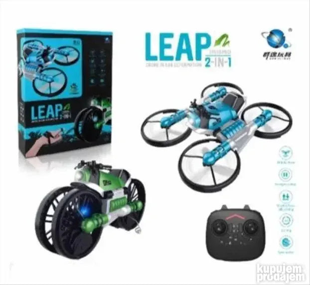 2u1 Multifunkcionalna Igracka Dron+Motor – NOVO