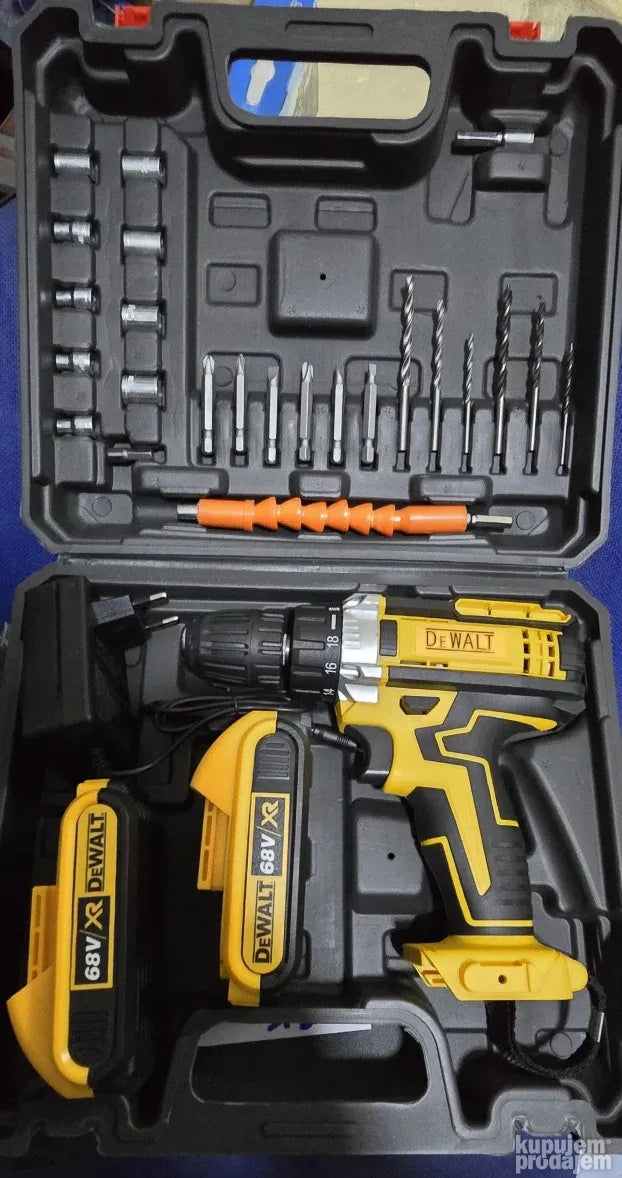 Aku srafilica busilica DeWalt 68V 128V
