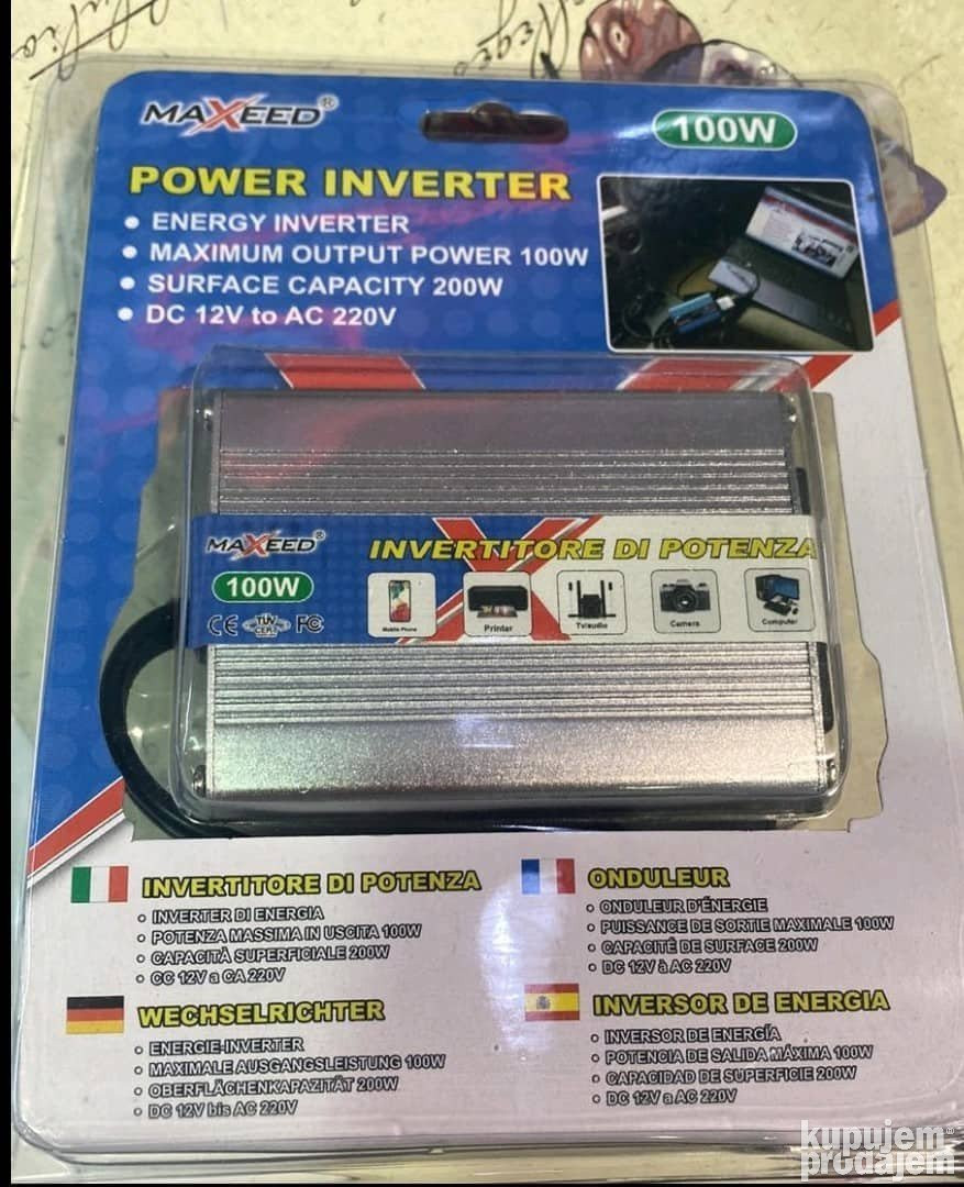 Ispravljac pretvarac inverter od 100w-INVERTER-PRETVARAC