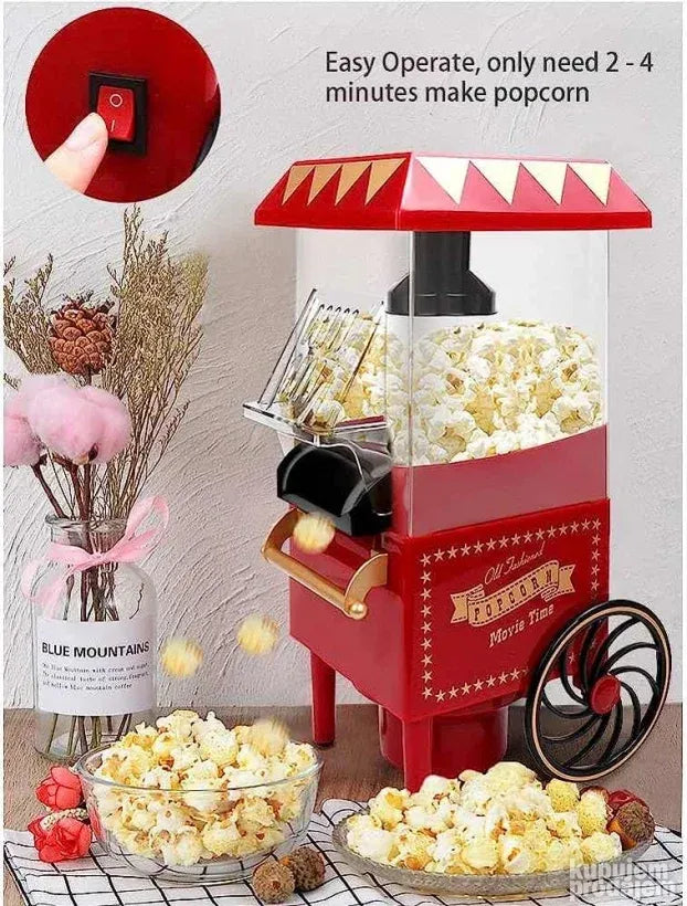 Aparat za kokice – Mini aparat za kokice – NOVO – popcorn