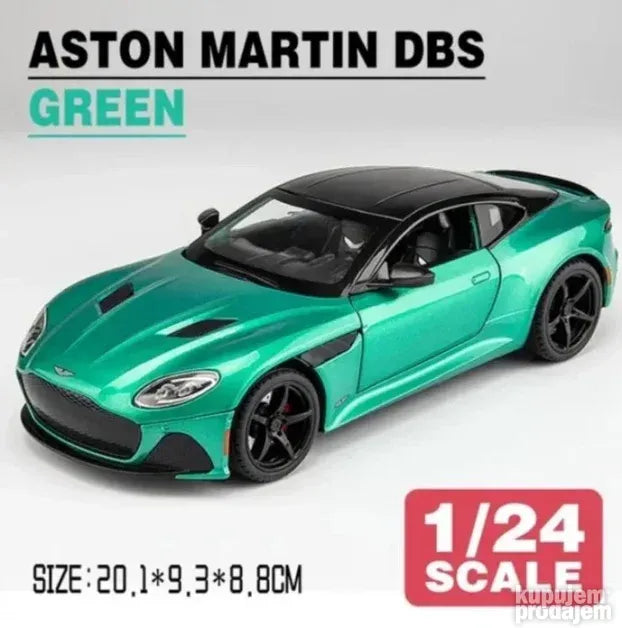 Aston Martin DBS zeleni 1:22