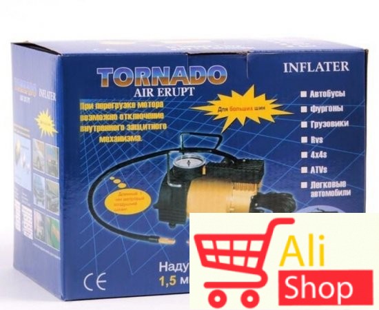 Tornado – Snažan kompresor za gume 12V/24V (AC-580)