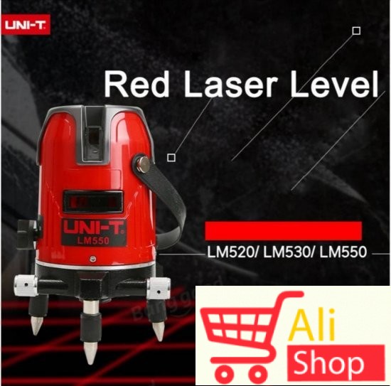 UNI-T LM550 5 linija crveni laserski nivelator 360 stepeni