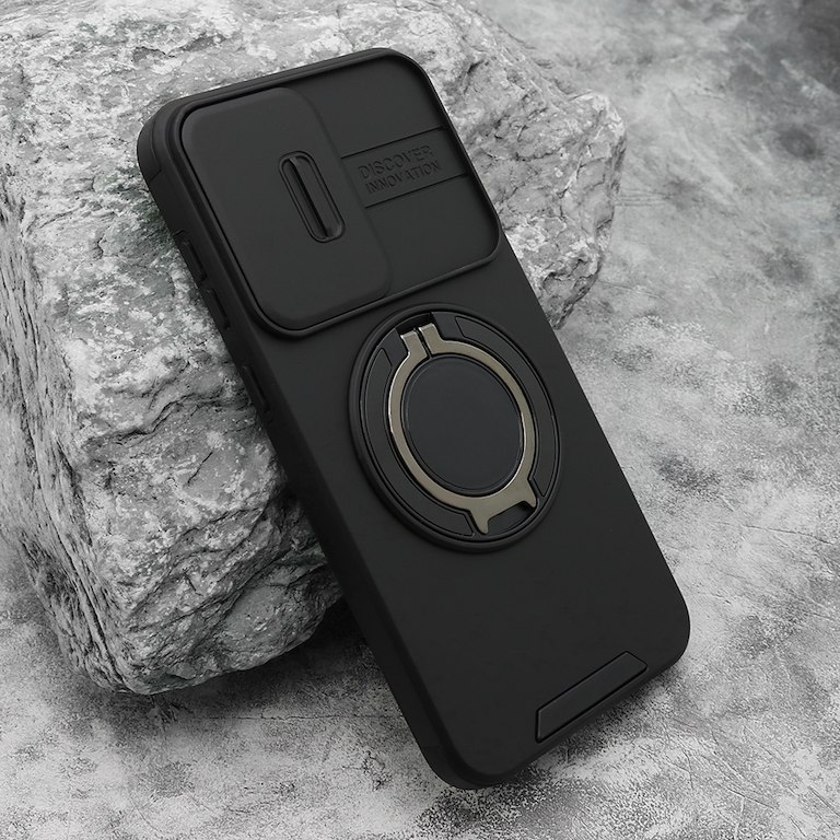 Zastitna maska (futrola) DEFENDER CAMSHIELD - Samsung A366 Galaxy A36 5G/A566 Galaxy A56 5G 5G crna (MS)