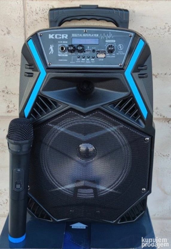 Bluetooth Zvučnik Karaoke / Bežični mikrofon KCR-0838 – Bluetooth Zvučnik Karaoke / Bežični mikrofon KCR-0838