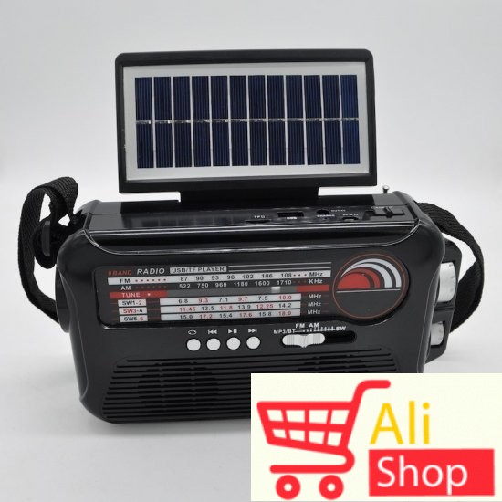 Bluetooth zvucnik Radio FM/AM/USB Solarno punenje