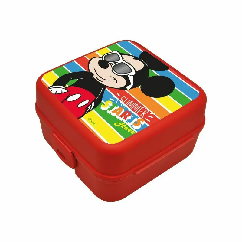 Kutija za užinu Mickey Mouse, Crvena
