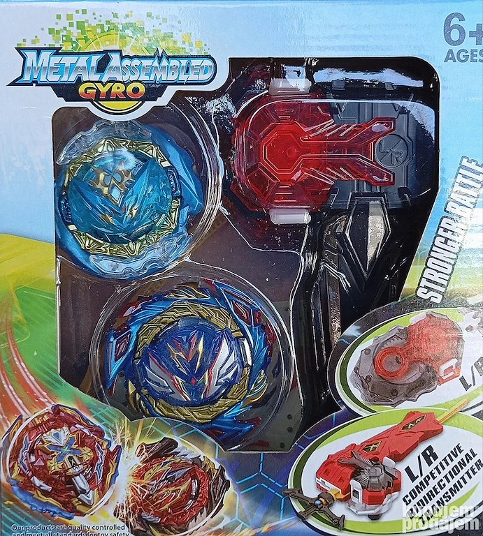 Beyblada metalne čigre savior Valkyrie i cyclone belial