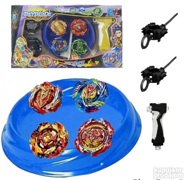 Beyblade arena sa 4 čigre – Rotation powerFoul burst-