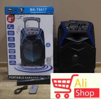 Karaoke Bluetooth Zvucnik + Bezicni mikrofon BK-T8017