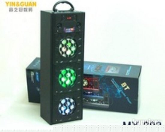 Karaoke Led Bluetooth Zvucnik MX-203 Plus Mikrofon-o!