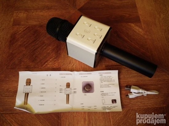 Mikrofon + bluetooth zvučnik za Karaoke