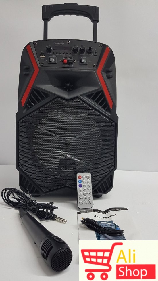 Veliki Led Bluetooth Karaoke Zvucnik Sa Mikrofonom Model 2