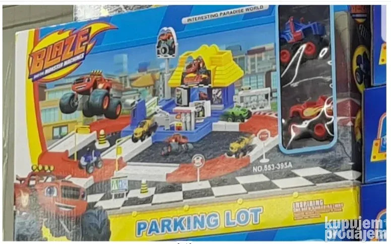 Blaze parking lot – Trkacki set blejz – Parking garaza