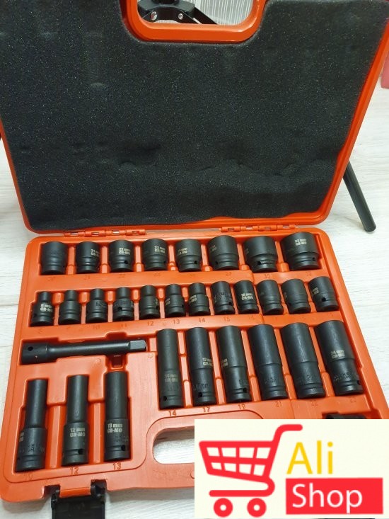 Udarne gedore set 32 delova 1/2