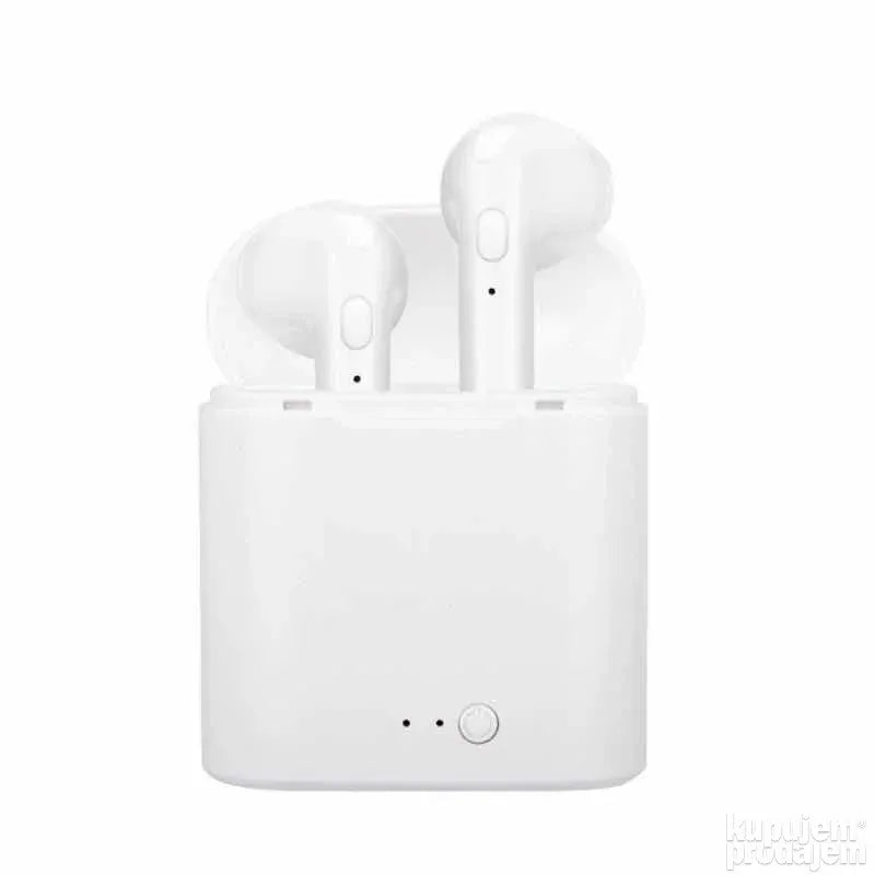 Bluetooth slusalice Airpods i7 mini bele
