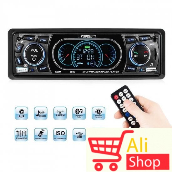 Auto radio Bluetooth Mp3 Player 4x60w