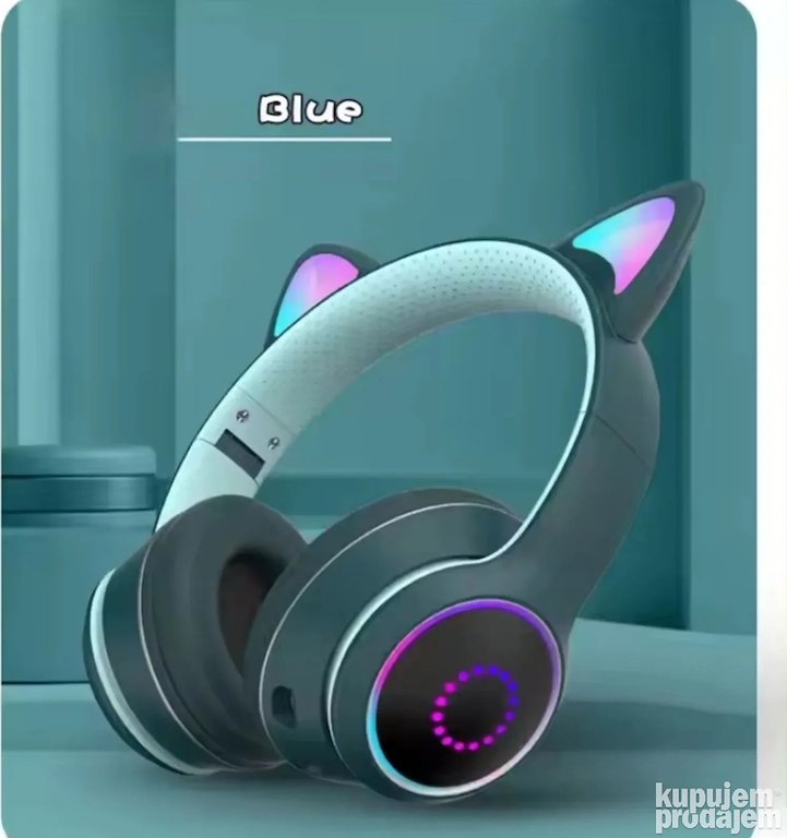 Bluetooth slušalice Mačje uši K26