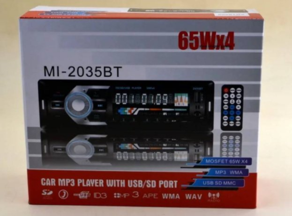 Auto radio model MI-2035BT – Auto radio model MI-2035BT
