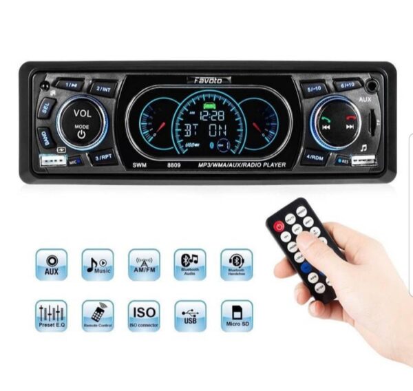 Auto radio/card bluetooth 4×60/usb/mp3/sd – Auto radio/card bluetooth 4×60/usb/mp3/sd