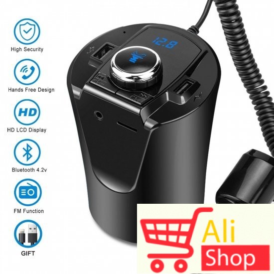 BX7 Bluetooth Mp3 Handsfree Transmiter Usb Aux Sd