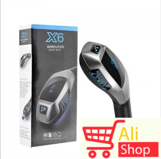 FM transmiter + bluetooth handsfree X6