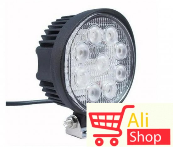 LED far radni far Okruglo 27watt