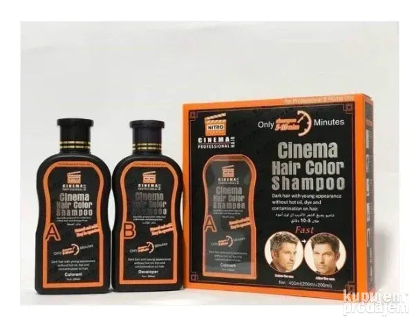 Cinema Hair Color Shampoo – Šampon protiv sive kose