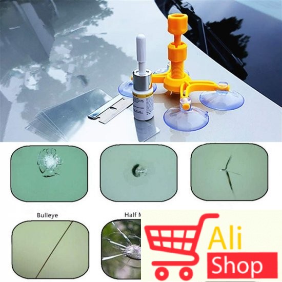 Set lepak za reparaciju vetrobranskog stakla