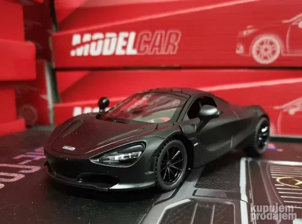 Crni Mclaren 720S DieCast 1 /32