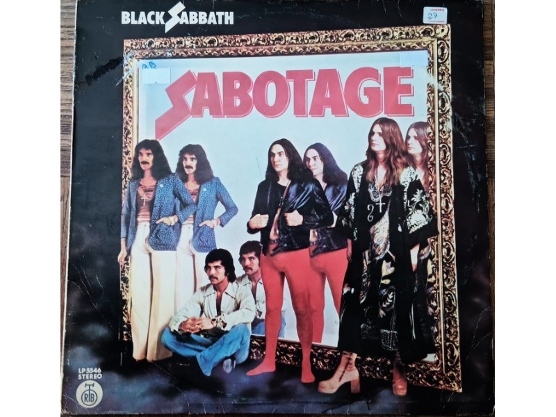 Black Sabbath-Sabotage LP (1975)