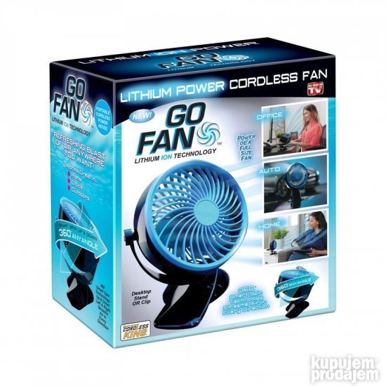 GO FAN – Ventilator – Bežični – GO FAN – Ventilator – Bežični