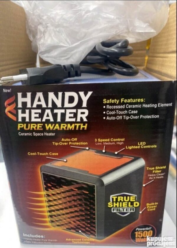 Grejalica Handy Heater Pure Warmth 1500W – Grejalica Handy Heater Pure Warmth 1500W