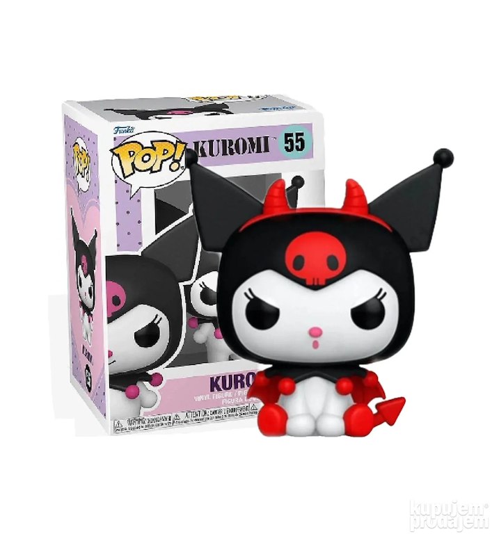 Devil kuromi funko pop figura