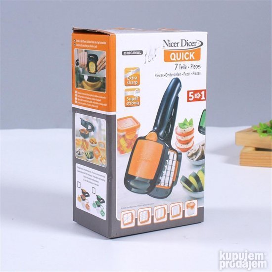 Nicer Dicer Quick super secko 5u1 – Nicer Dicer Quick super secko 5u1