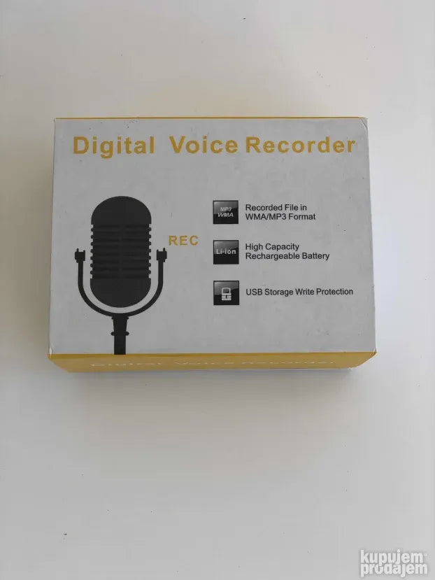 DIGITAL VOICE glasovni rekorder Diktafon prisluskivac WW