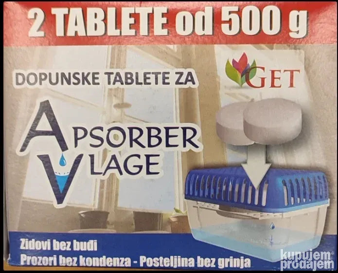 Dopunske tablete za apsorber vlage 2 kom