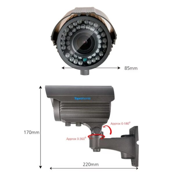 AHD Bullet camera Kamera 3 mpx – AHD Bullet camera Kamera 3 mpx