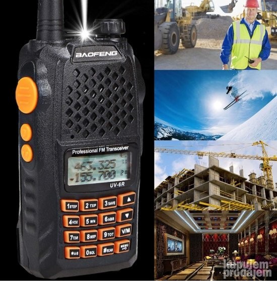 Baofeng UV-6R Radio Stanica dual-band