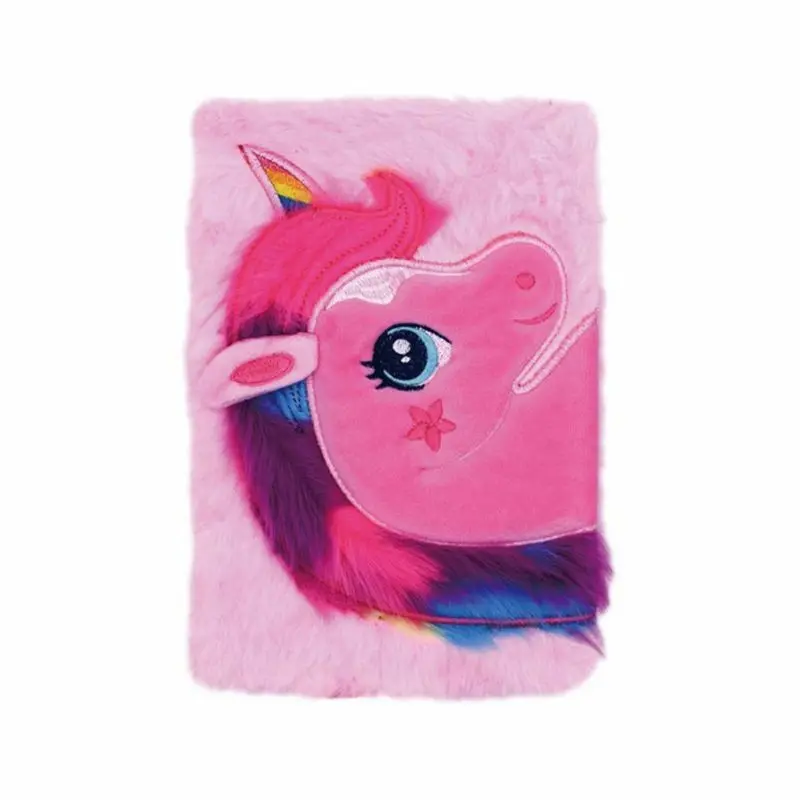 Dečiji plišani notes Unicorn, Roze