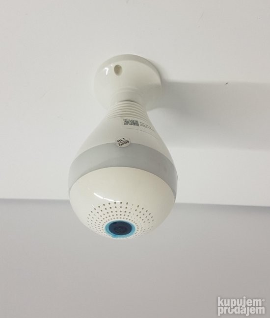 IP WiFi Kamera Sijalica 360 Stepeni