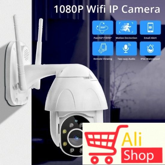 IP WiFi PTZ kamera spoljna vodootporna 1080P dve antene