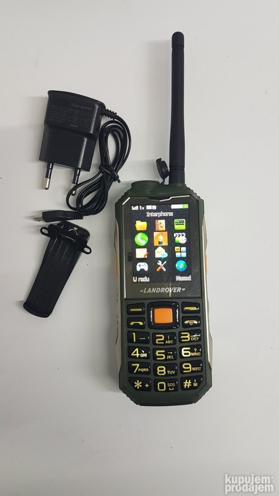 LAND ROVER Telefon Dual SIM i Toki Voki 2u1