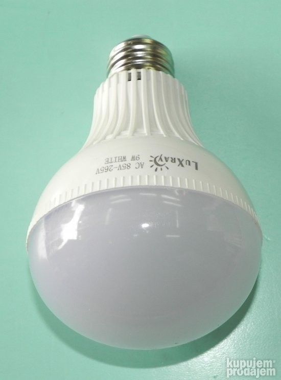 LED bela sijalica 9W – E27