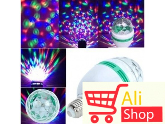 LED Disko rotirajuca sijalica E27