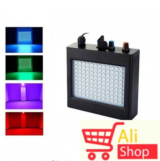 LED Room Strobe 108 RGB Mp3 Usb