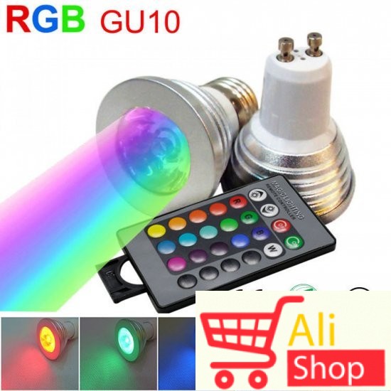 LED sijalica RGB+ daljinski 3W Gu10