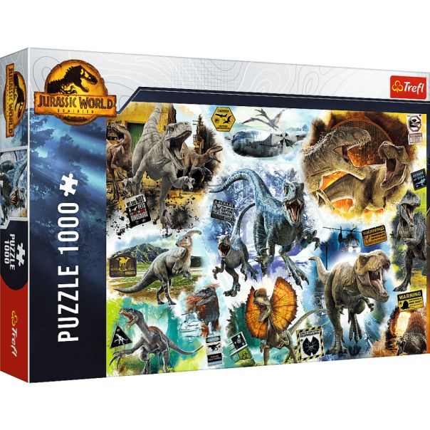 TREFL Puzzle On the Trail of Dinosaurs 10727 - 1.000 delova