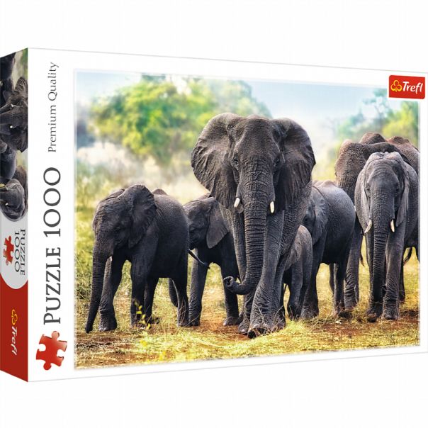TREFL Puzzle African Elephant 10442 - 1.000 delova