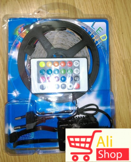 Led trakeRGB3528 ceo set999din RGB traka 5050-5m set-1499d